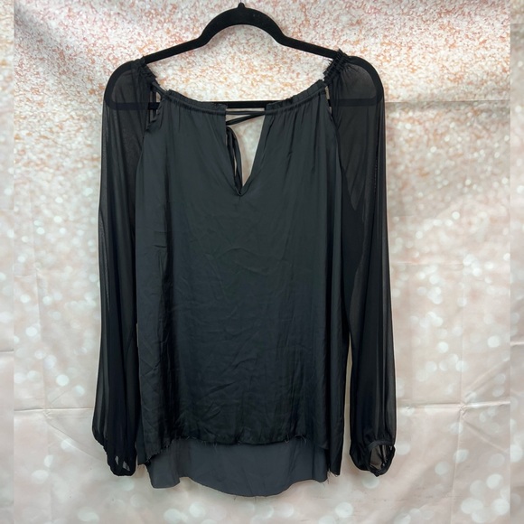 Calvin Rucker | Tops | Calvin Rucker Adjustable Tie Blouse | Poshmark